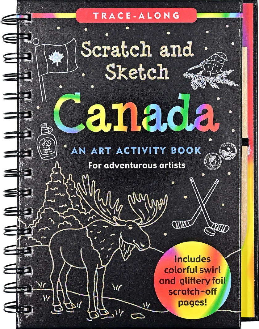 Canada Scratch and Sketch – Urban Nature Store