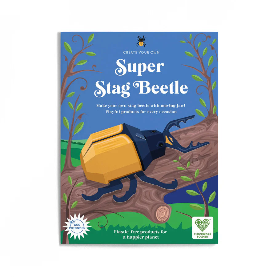 Create Your Own Super Stag Beetle Craft Kit – Urban Nature Store