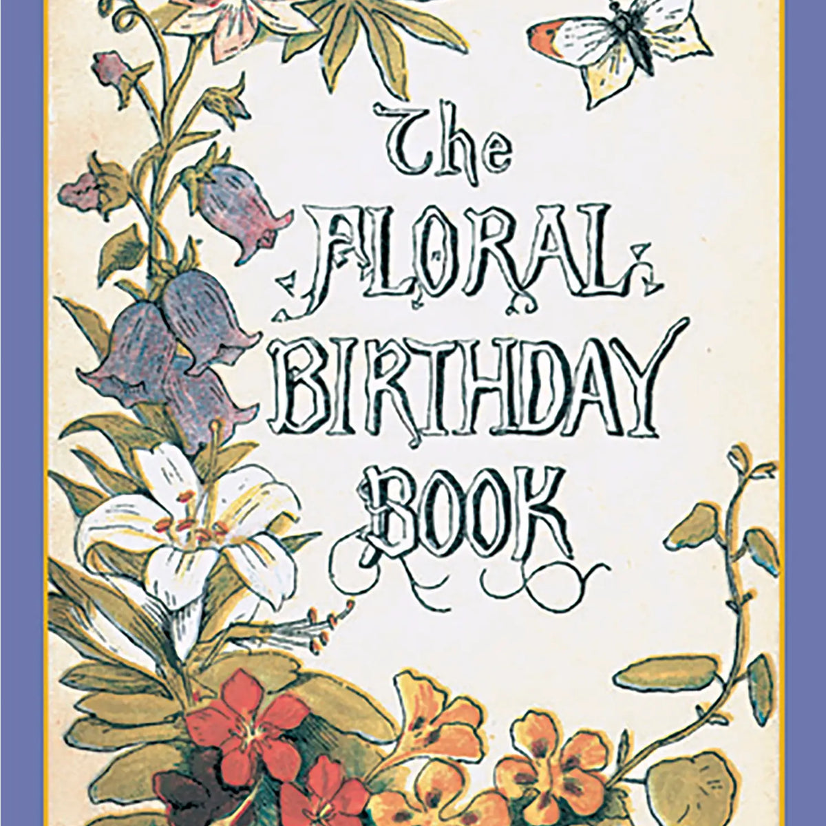 Floral Birthday Book – Urban Nature Store