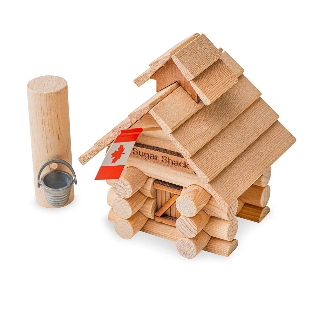 Log Cabin Sugar Shack Birdhouse – Urban Nature Store