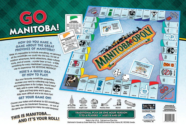 Buy Manitoba-Opoly Online With Canadian Pricing - Urban Nature Store