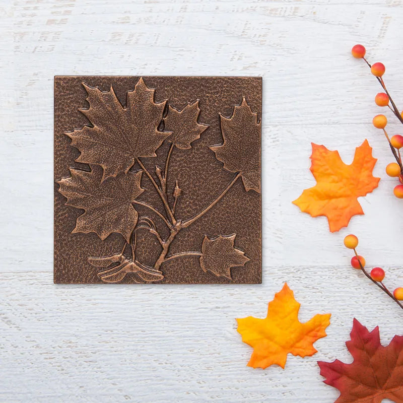 Buy Maple Leaf Wall Decor, Antique Copper Online With Canadian Pricing ...