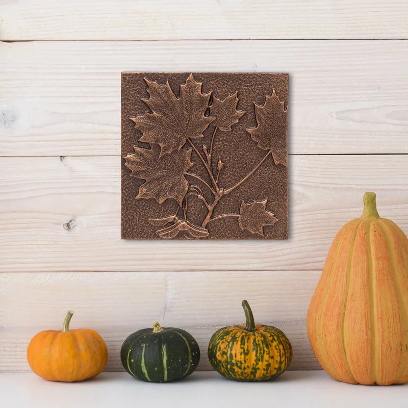 Buy Maple Leaf Wall Decor, Antique Copper Online With Canadian Pricing ...