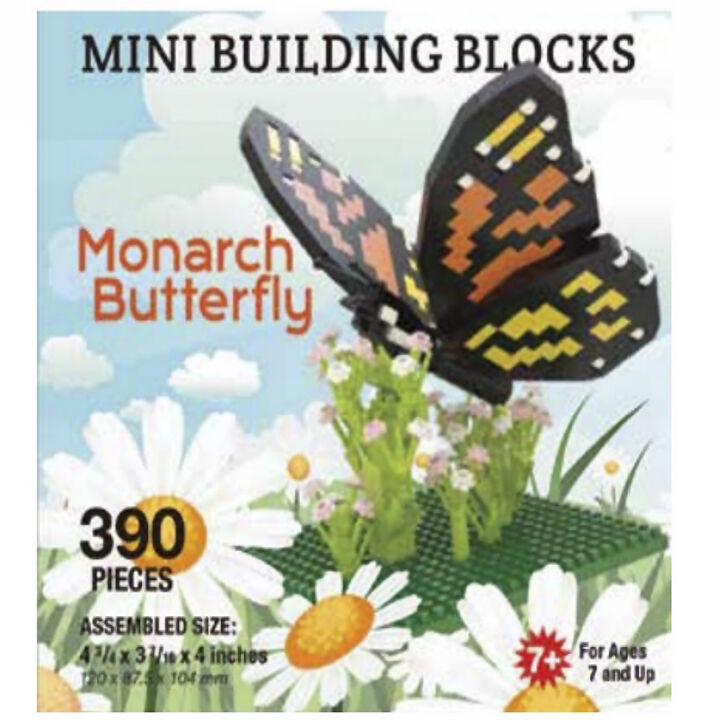 Monarch Butterfly Mini Building Blocks Set – Urban Nature Store