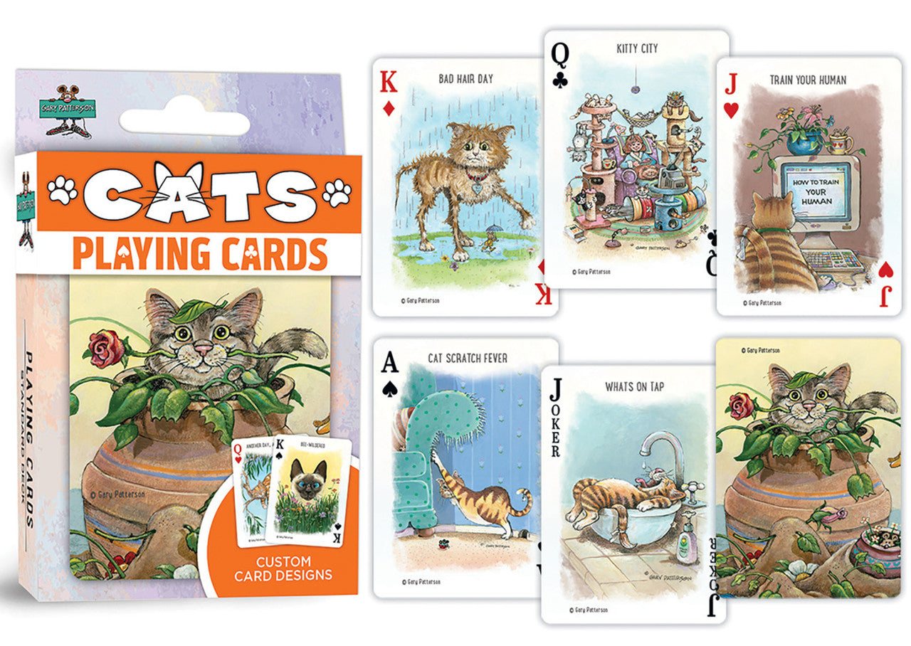 Buy Cats Playing Cards, 54 Card Deck Online With Canadian Pricing ...