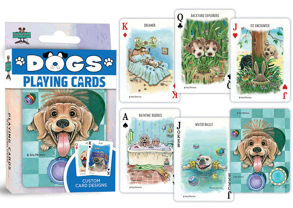 Buy Dogs Playing Cards, 54 Card Deck Online With Canadian Pricing ...