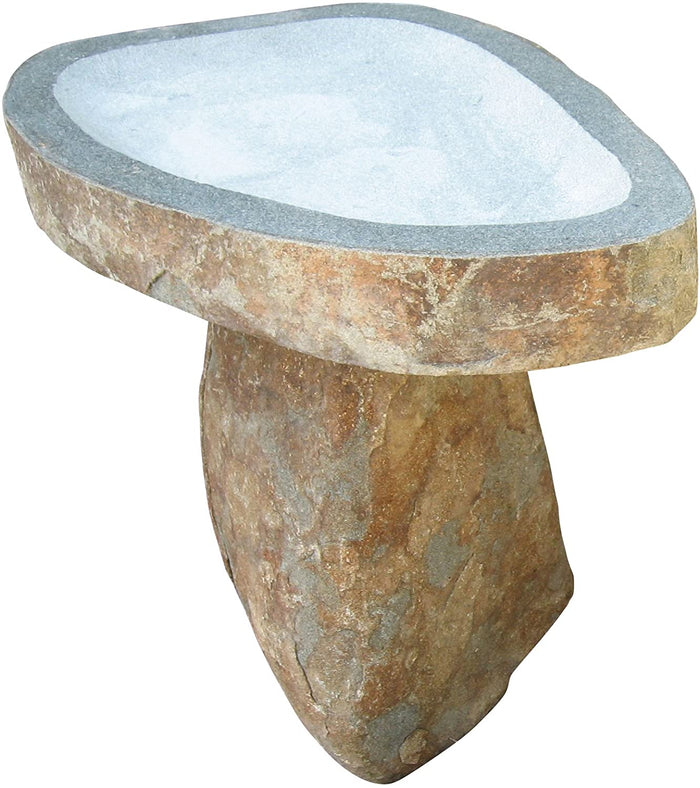 Natural Stone Bird Bath for Sale, Outdoor Stone Bird Baths - Urban ...