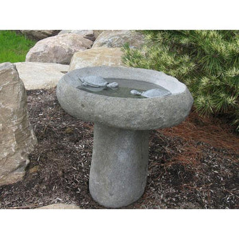Natural Stone Bird Bath for Sale, Outdoor Stone Bird Baths - Urban ...