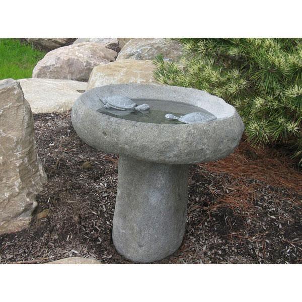 Natural Stone Bird Bath for Sale, Outdoor Stone Bird Baths - Urban ...