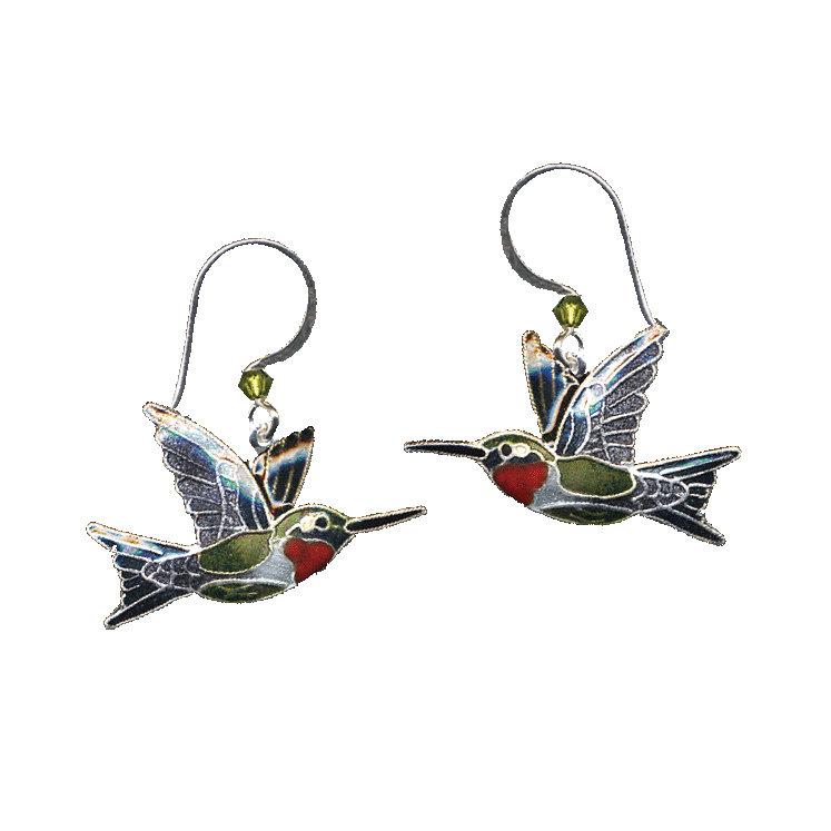 Buy Ruby-throated Hummingbird Earrings Online With Canadian Pricing ...
